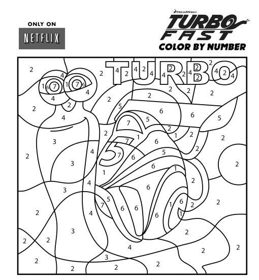 Turbo Fast Coloring Coloring Pages