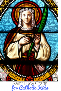 St Lucia Crafts for Catholic Kids - The Kennedy Adventures!