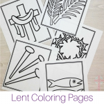 Lent Coloring Pages for Catholic Kids - The Kennedy Adventures!