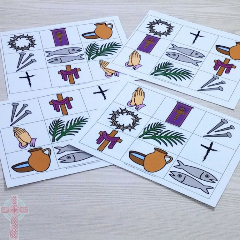 Lent Bingo for Catholic Kids - The Kennedy Adventures!