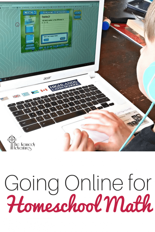 Taking Our Homeschool Math Curriculum Online with Teaching Textbooks ...