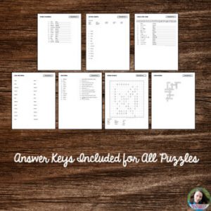 St Maximilian Kolbe Word Puzzles – No Prep Catholic Activity - The ...