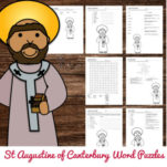 Saint Augustine of Canterbury Word Puzzles - The Kennedy Adventures!