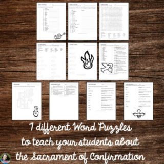 Confirmation Word Puzzles - The Kennedy Adventures!
