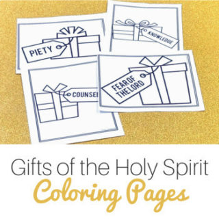 Gifts of the Holy Spirit Coloring Pages - The Kennedy Adventures!