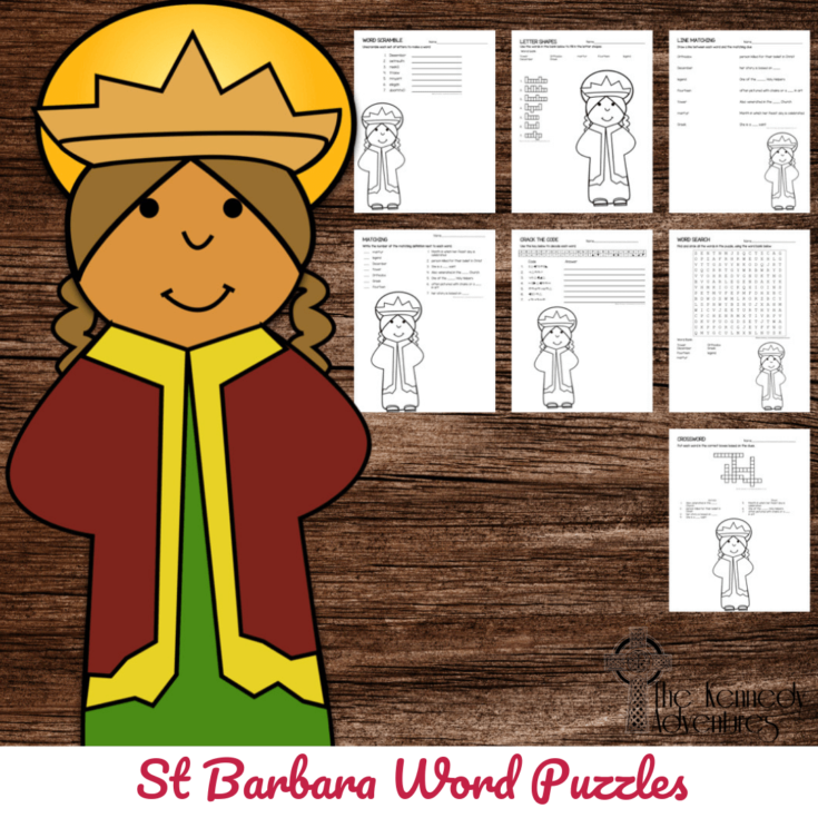 Catholic Saints Printables - The Kennedy Adventures!