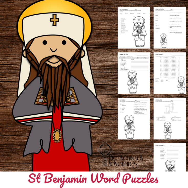 Catholic Saints Printables - The Kennedy Adventures!