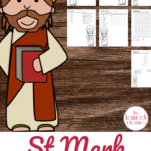 Catholic Saint Word Puzzles - No Prep Activity - St Mark the Evangelist ...