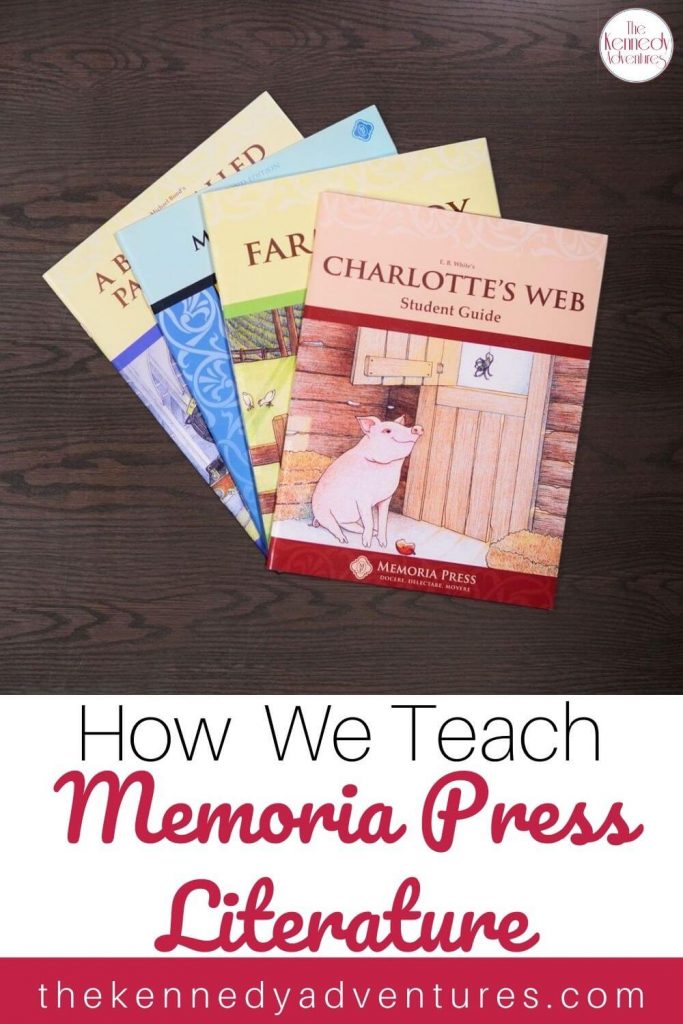 How I Teach Memoria Press Literature in Our Homeschool – Step by Step ...