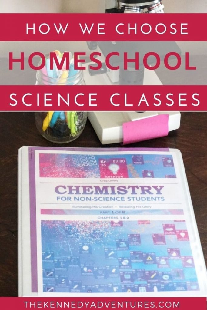 Choosing Online Science Courses for our Homeschool - The Kennedy ...